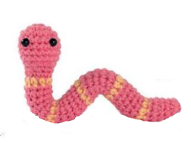 Ravelry: Worm pattern by Yarn Blossom Boutique