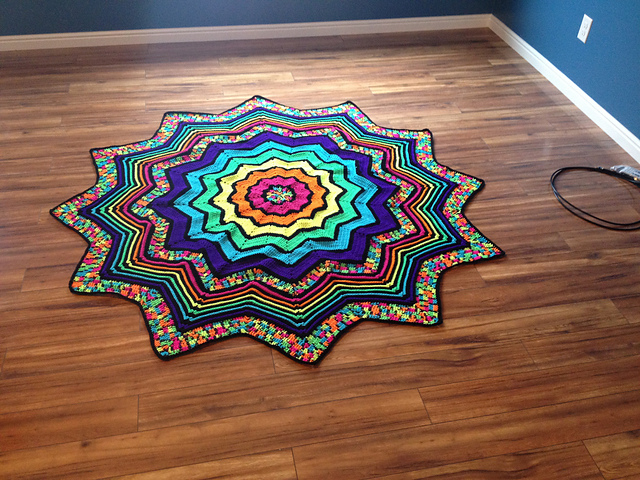 Ravelry: Stephcrochet3's Kady's Neon Round Ripple