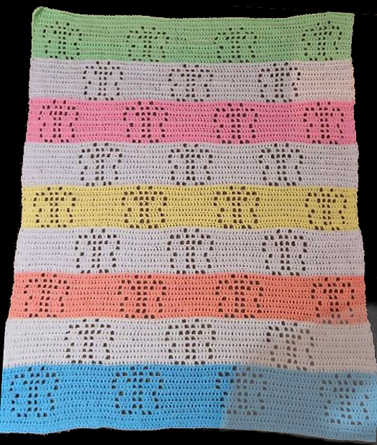 Ravelry: Butterflies Filet Blanket pattern by Carla Gasson