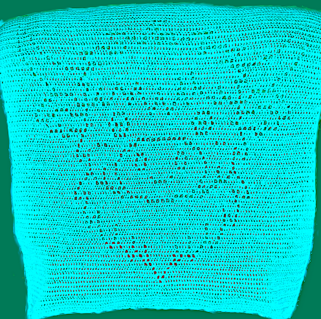 Ravelry: Highland Cow Filet Blanket pattern by Carla Gasson