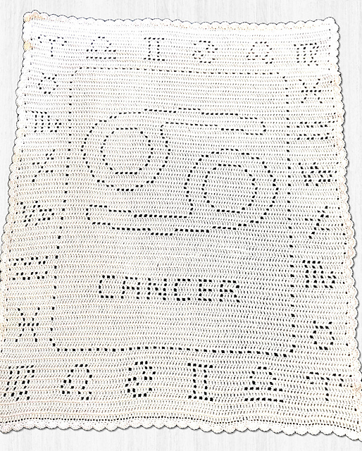 Ravelry: Zodiac Cancer Filet Blanket pattern by Carla Gasson
