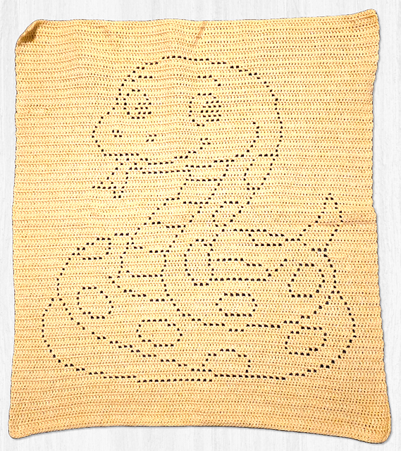 Ravelry: Cute Snake Filet Blanket pattern by Carla Gasson