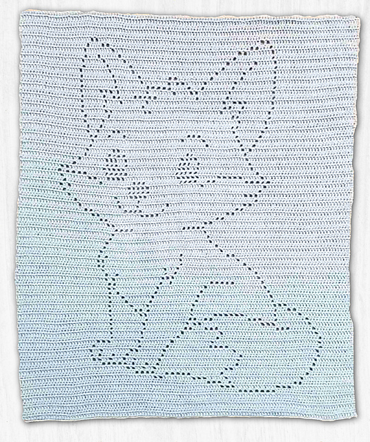 Ravelry: Cute Fox Filet Blanket pattern by Carla Gasson