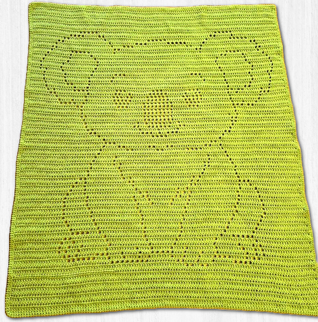 Ravelry: Cute Koala Filet Blanket pattern by Carla Gasson