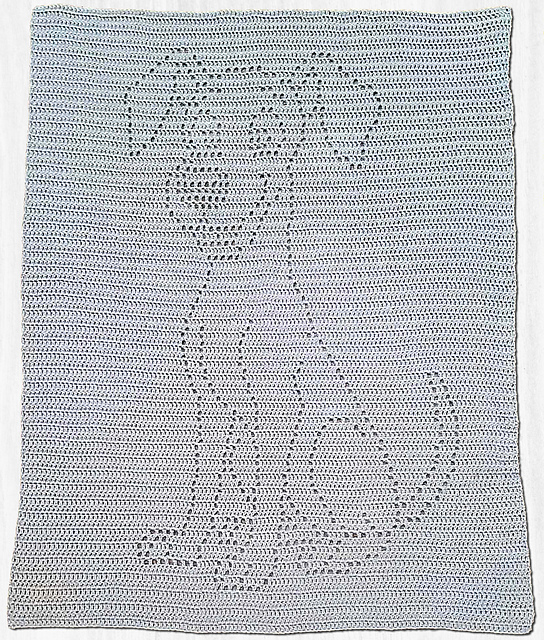 Ravelry: Cute Great Dane Filet Blanket pattern by Carla Gasson