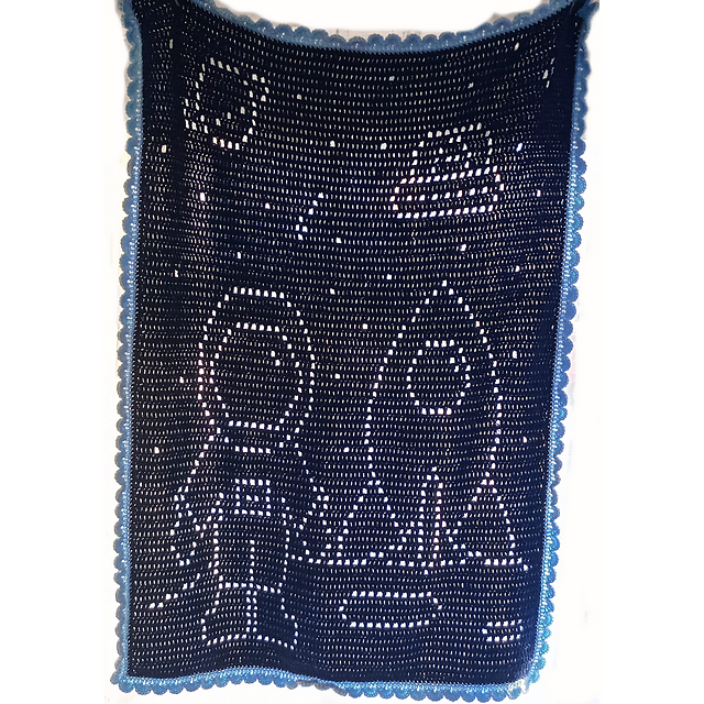 Ravelry: Spaceman Baby Blanket pattern by Carla Gasson