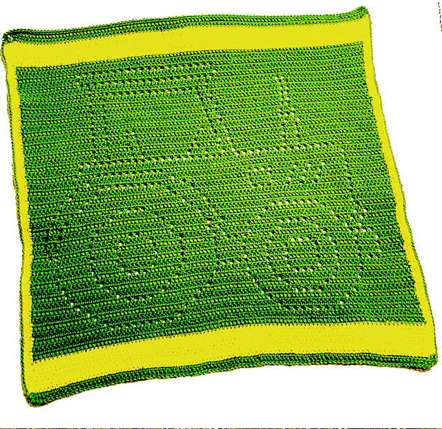 Ravelry: Tractor Baby Blanket pattern by Carla Gasson