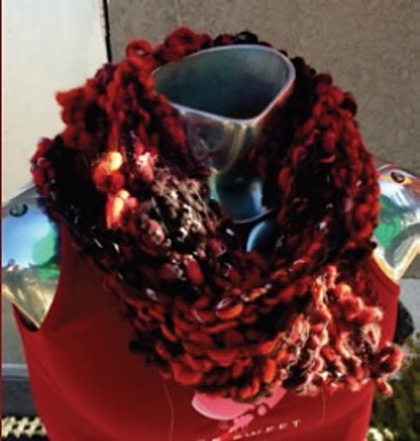 Ravelry: Handspun Wiggle Cowl pattern by StevenBe