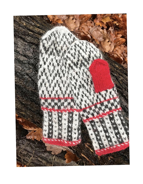 Ravelry: Vanten Oskar pattern by Christina Wallin