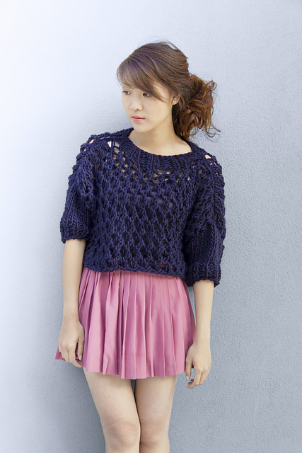 Ravelry: Aloc Lace Jumper pattern by Stitch & Story