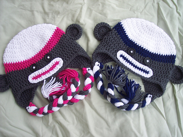Ravelry: Child Size Monkey Hat pattern by Stitch11