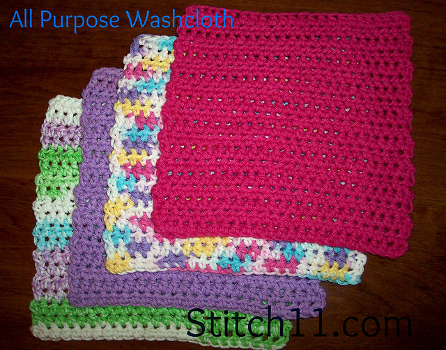 Ravelry: All Purpose Washcloth pattern by Stitch11