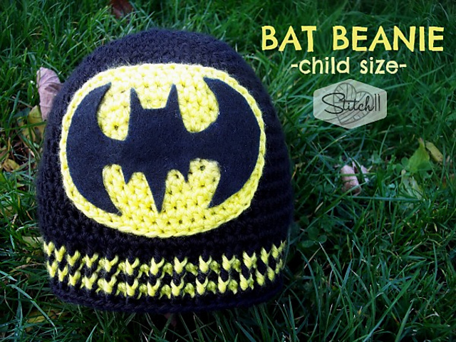 Ravelry: Batman Beanie pattern by Stitch11