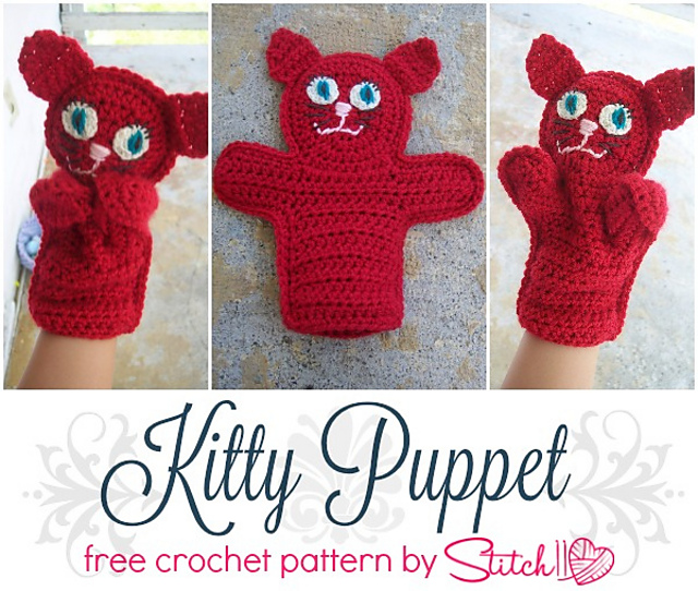 Ravelry: Cat Puppet pattern by Stitch11