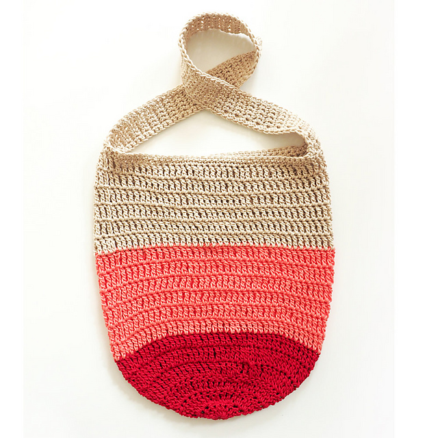 Ravelry: Color Block Boho Bag pattern by Stitch11