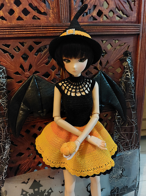 Ravelry: Smart Doll witch hat pattern by Stitching Haven