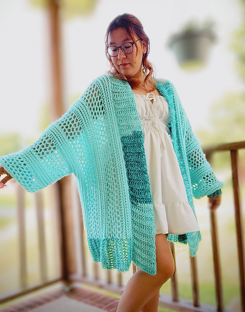 Ravelry: Summer Breeze Cardigan pattern by Sarah Puffer