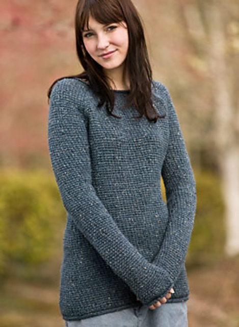 Ravelry: Comfy Boyfriend Sweater pattern by Melissa Horozewski