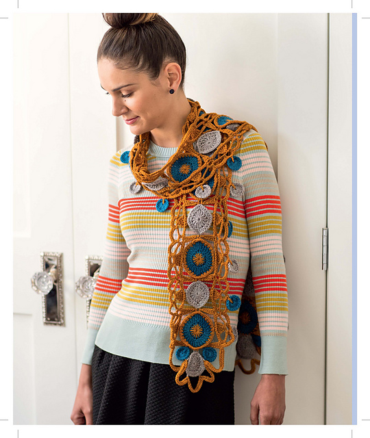 Ravelry: Roundel Scarf pattern by Shelby Allaho