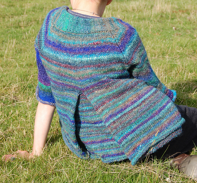 Ravelry: Silky Jacket pattern by Gosia Dzik-Holden