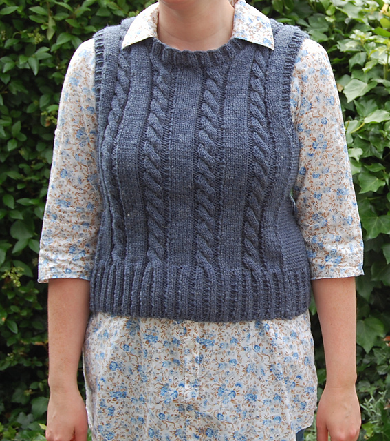Ravelry: Cable Slipover pattern by Weardowney