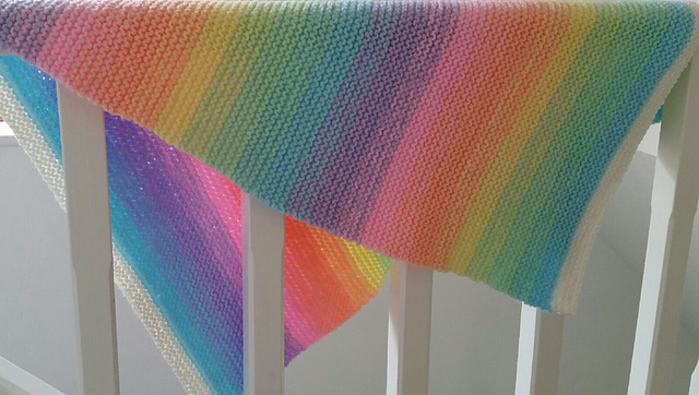 Ravelry: Colourwash Baby Play Rug pattern by Stitchylinda Designs