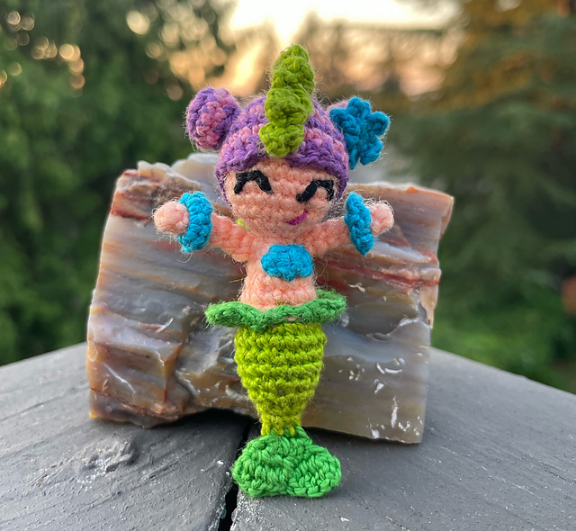 Ravelry: Molly the Little Mermaid pattern by StoCroCreations