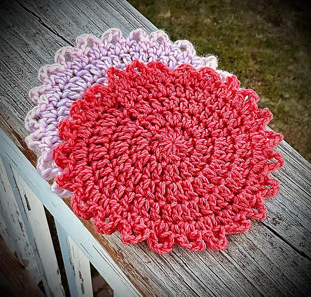 Ravelry: Blank Space Coaster pattern by Elly Donner