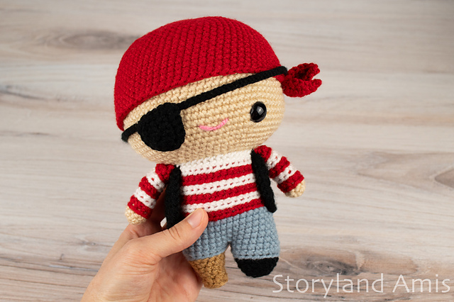Ravelry: Pete the Pirate pattern by Holly Lanier