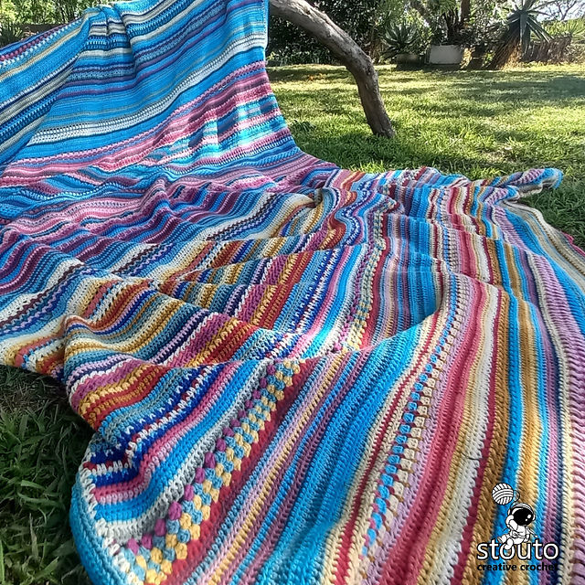 Ravelry: Temperature Blanket 365 Days of Mixed Stitches pattern by ...