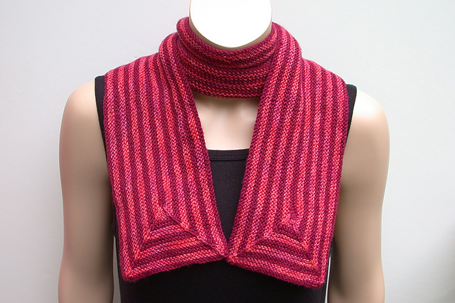 Ravelry: The Incredible Circular Rectangular Mitered Scarf pattern by ...