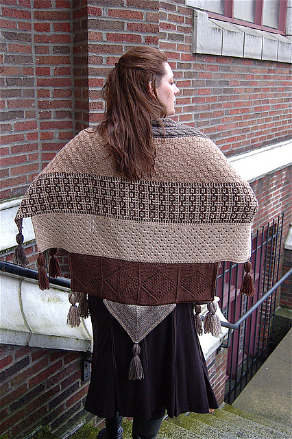 Ravelry: Limbo Sampler Shawl pattern by Brian Kohler