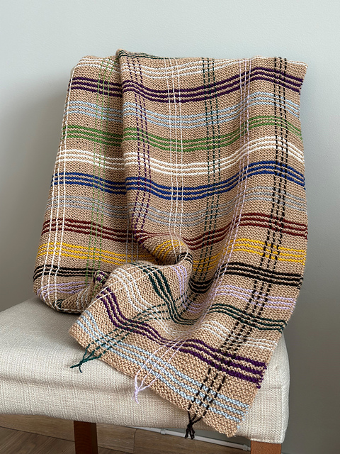 Ravelry: 370-4 Pledd pattern by Enya Ødegaard / Aftenstrikk