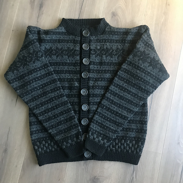 Ravelry: 0709-4 Fana Jakke pattern by Berit Ramsland