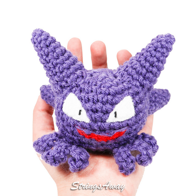 Ravelry: Pokemon Haunter Amigurumi pattern by Strings Away