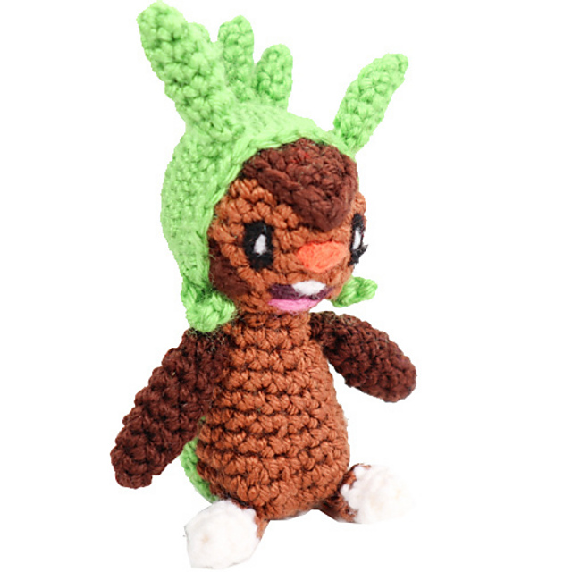 Ravelry: Pokemon Chespin Amigurumi pattern by Strings Away