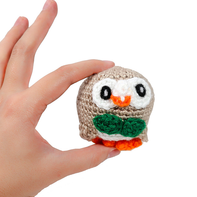 Ravelry: Pokemon Rowlet Amigurumi pattern by Strings Away