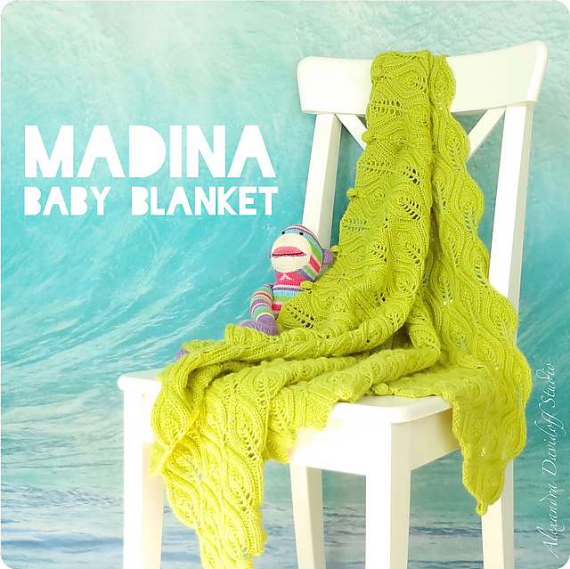 Ravelry: Madina baby blanket pattern by Alexandra Davidoff