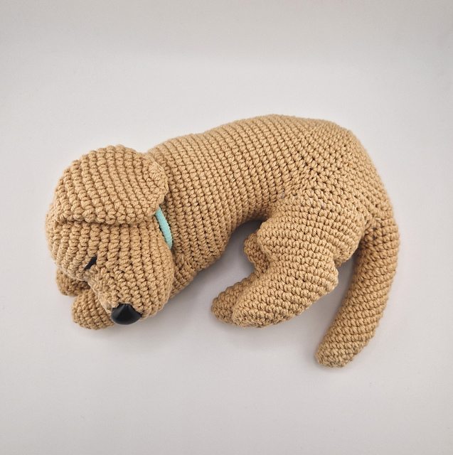 Ravelry: Sleeping Labrador Dog pattern by StuffTheBody