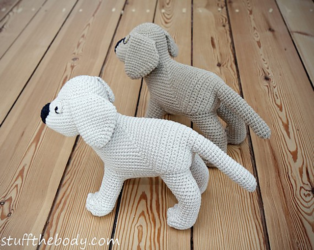 Ravelry: Gus The Labrador Puppy pattern by StuffTheBody