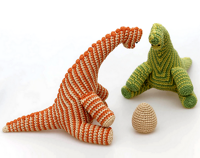 Ravelry: Philip The Striped Dinosaur pattern by StuffTheBody