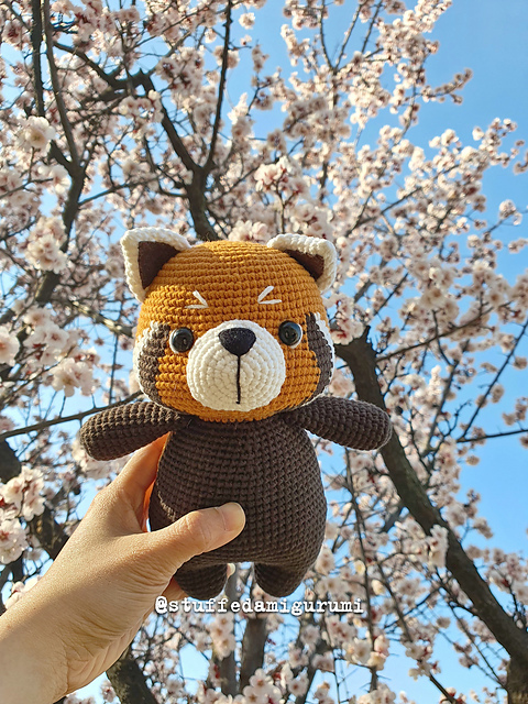 Ravelry: Gary the red panda pattern by Khanh Phung