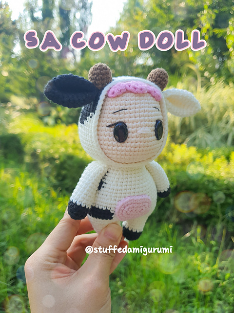 Ravelry: SA Cow Doll pattern by Khanh Phung