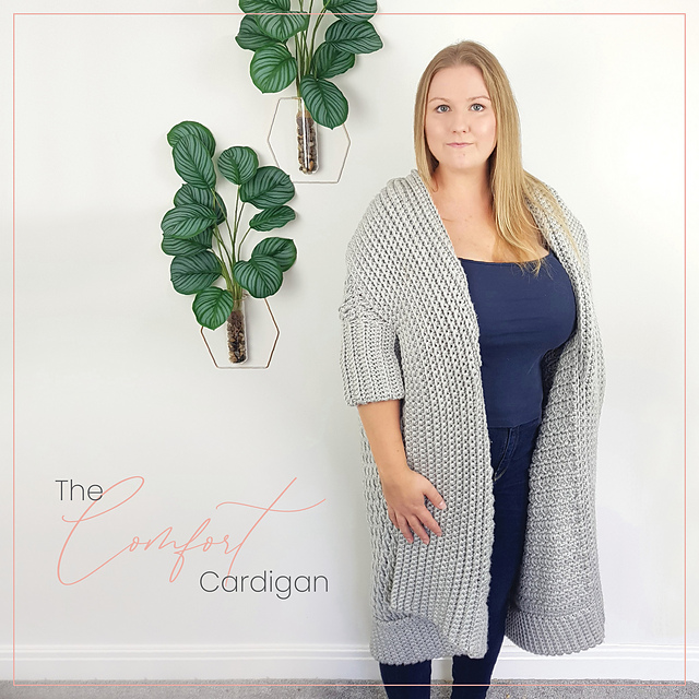 Ravelry: The Comfort Cardigan pattern by Stylish Stitches Crochet