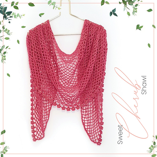 Ravelry: Sweet Cherub Shawl pattern by Stylish Stitches Crochet