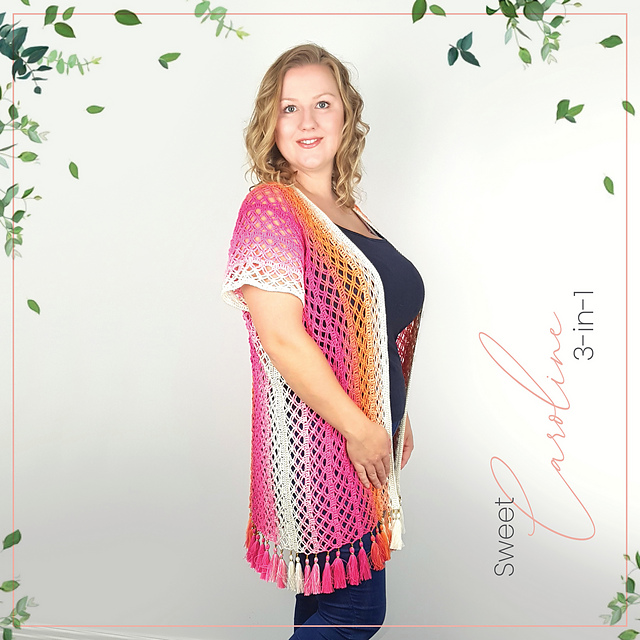 Ravelry: Sweet Caroline 3-in-1 pattern by Stylish Stitches Crochet