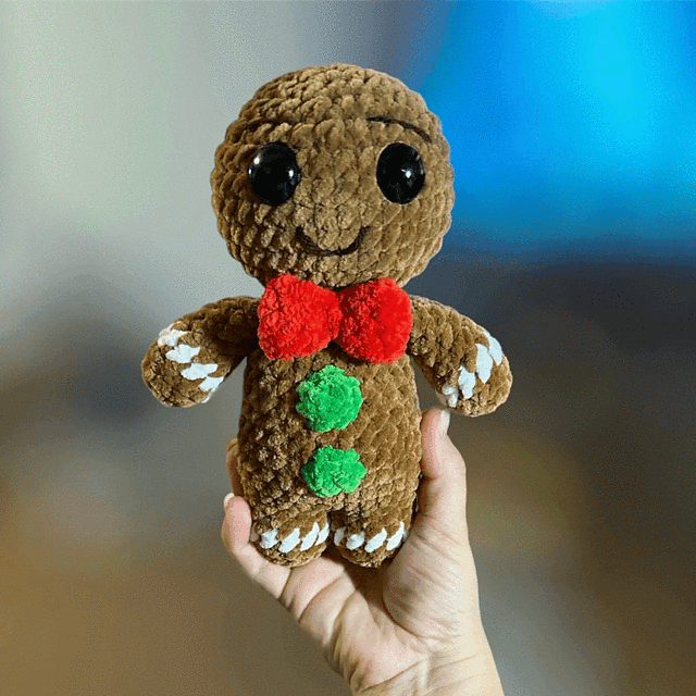 Ravelry: Gingerbread Man pattern by Jennifer Ward