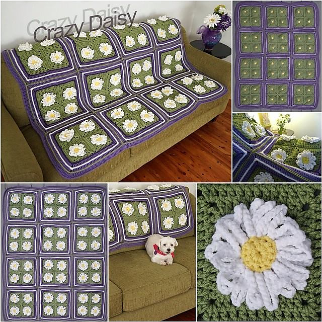 Ravelry: Crazy Daisy pattern by Sue Solakian
