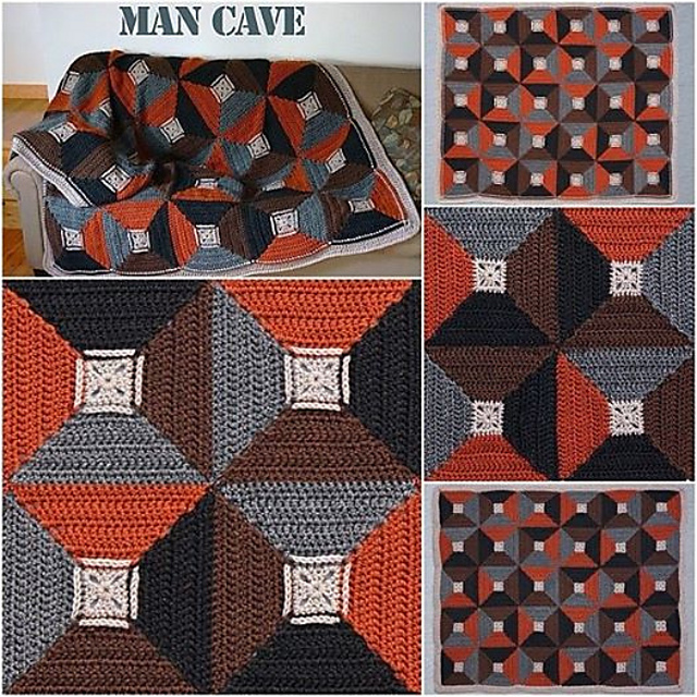 Ravelry: Man Cave pattern by Sue Solakian