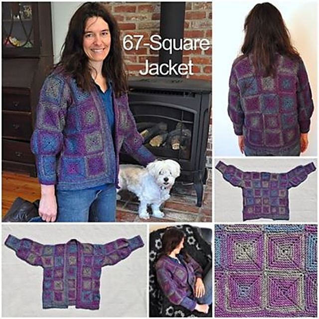 Ravelry: 67 Square Jacket pattern by Sue Solakian